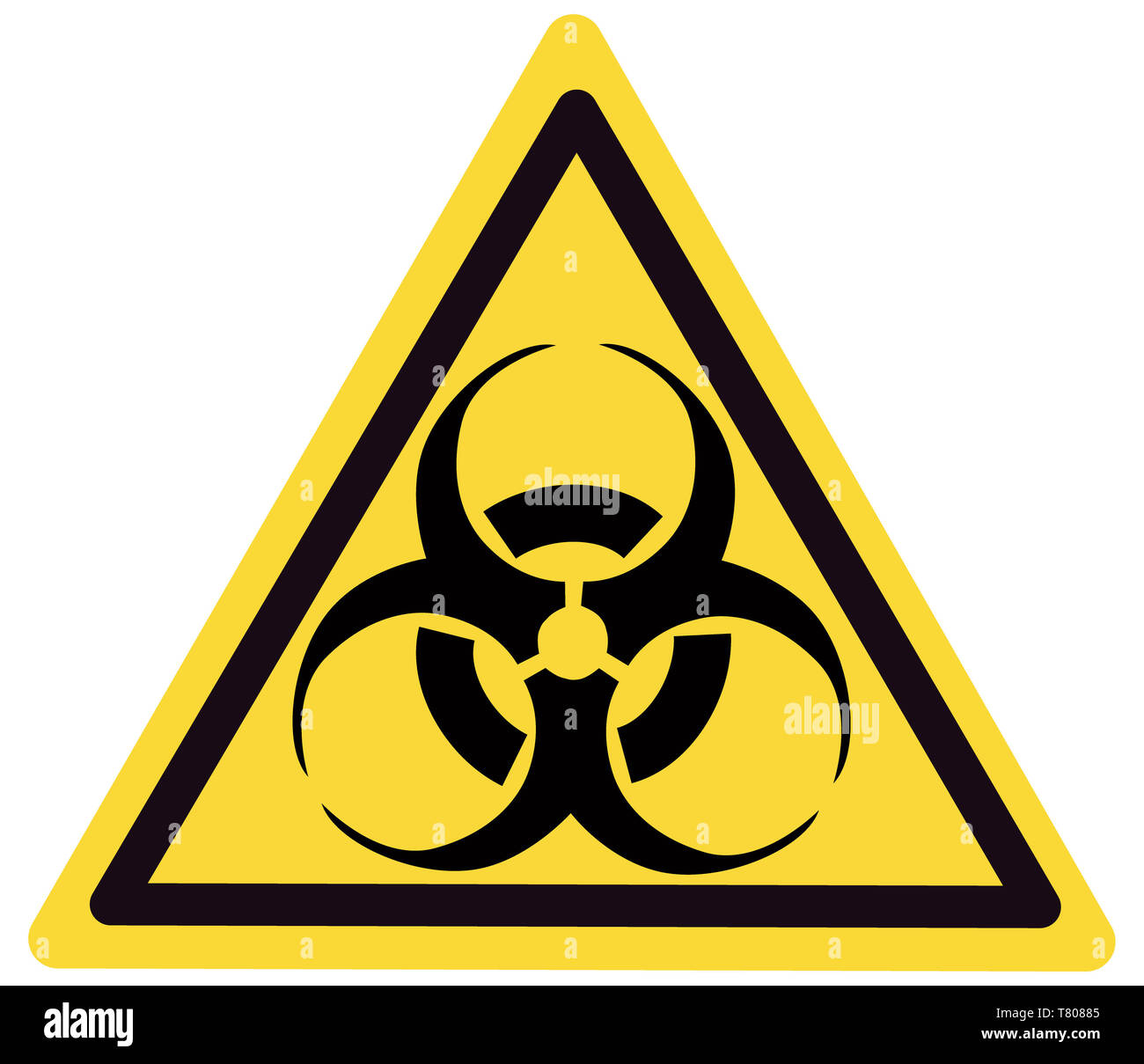Biohazard Sign, Illustration Stock Photo - Alamy