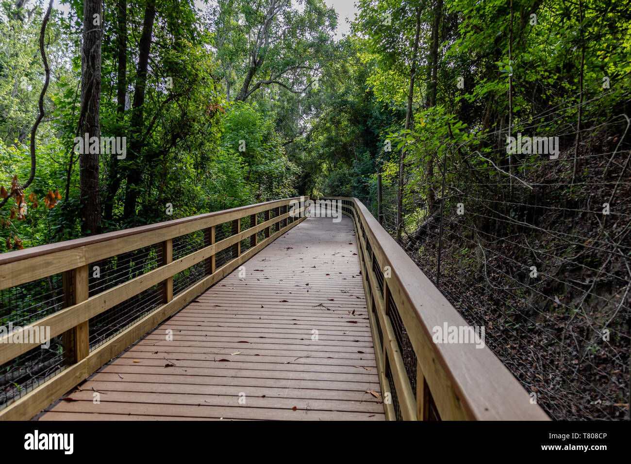 Pedestrian Walk Bridges Stock Photo - Alamy