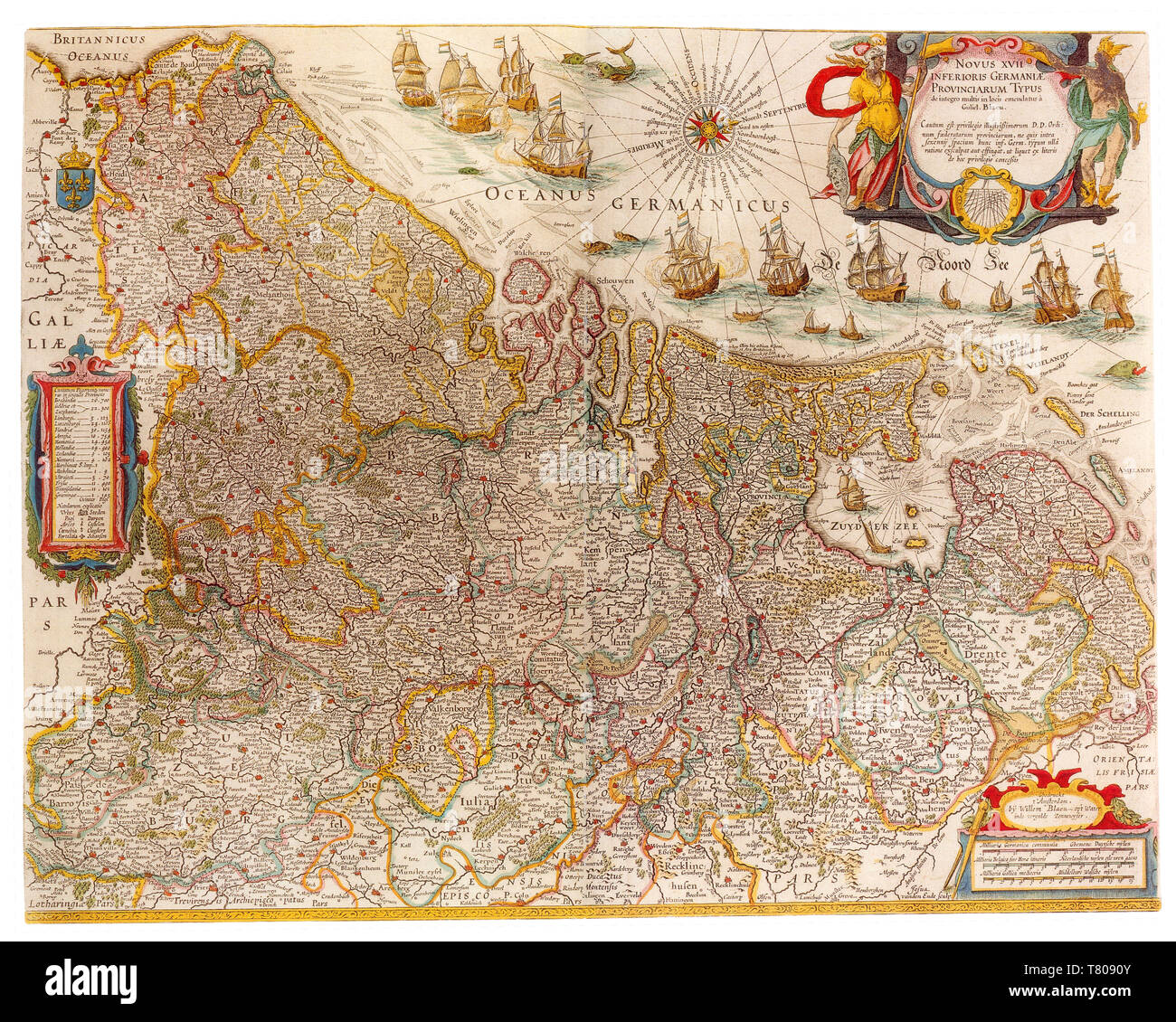 Joan Blaeu, The Netherlands, 17th Century Stock Photo - Alamy