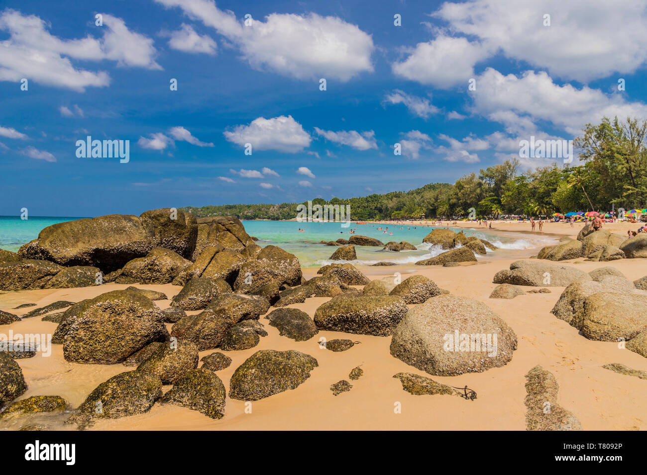 Surin beach in Phuket, Thailand, Southeast Asia, Asia Stock Photo - Alamy