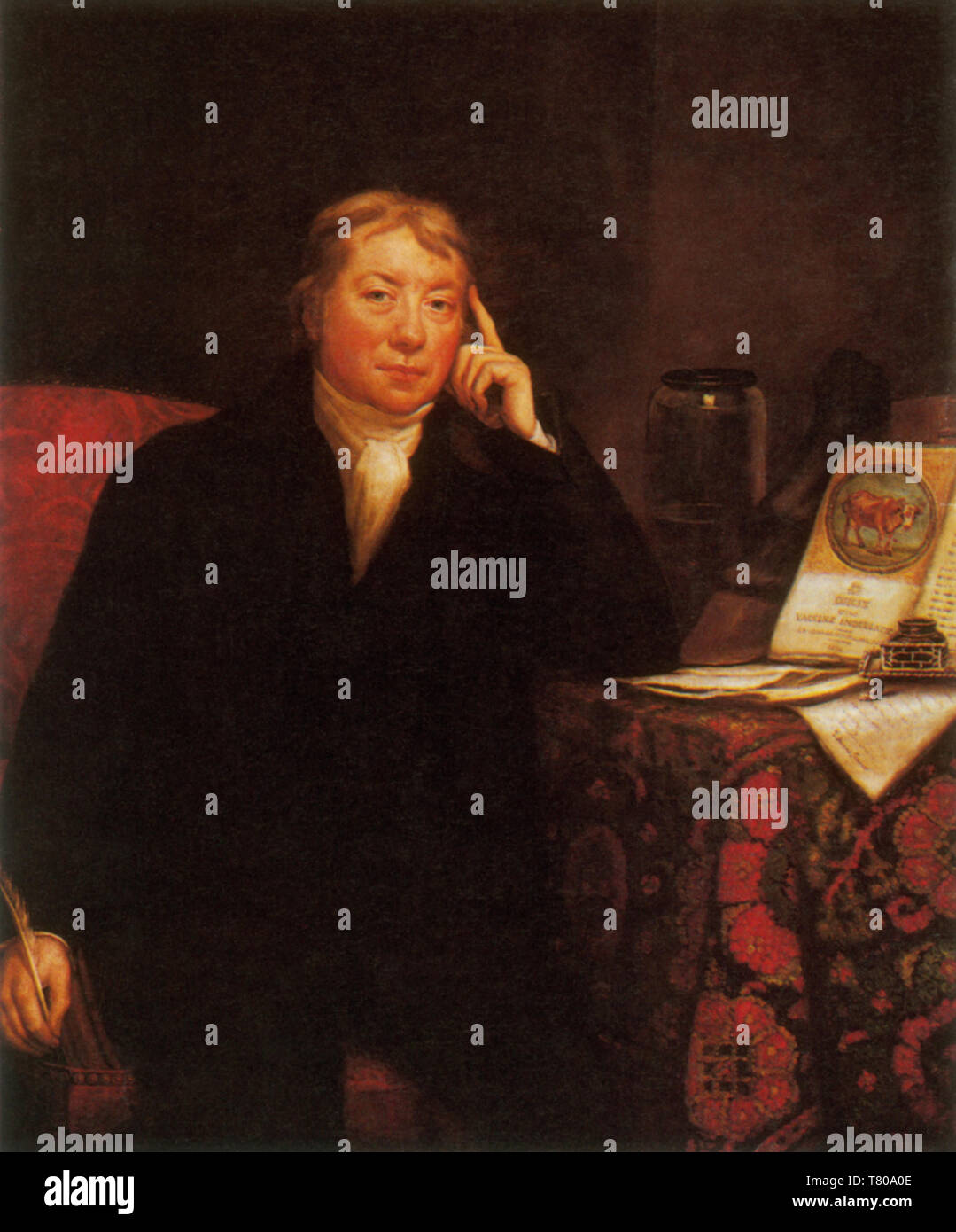 Edward Jenner, English Physician Stock Photo - Alamy