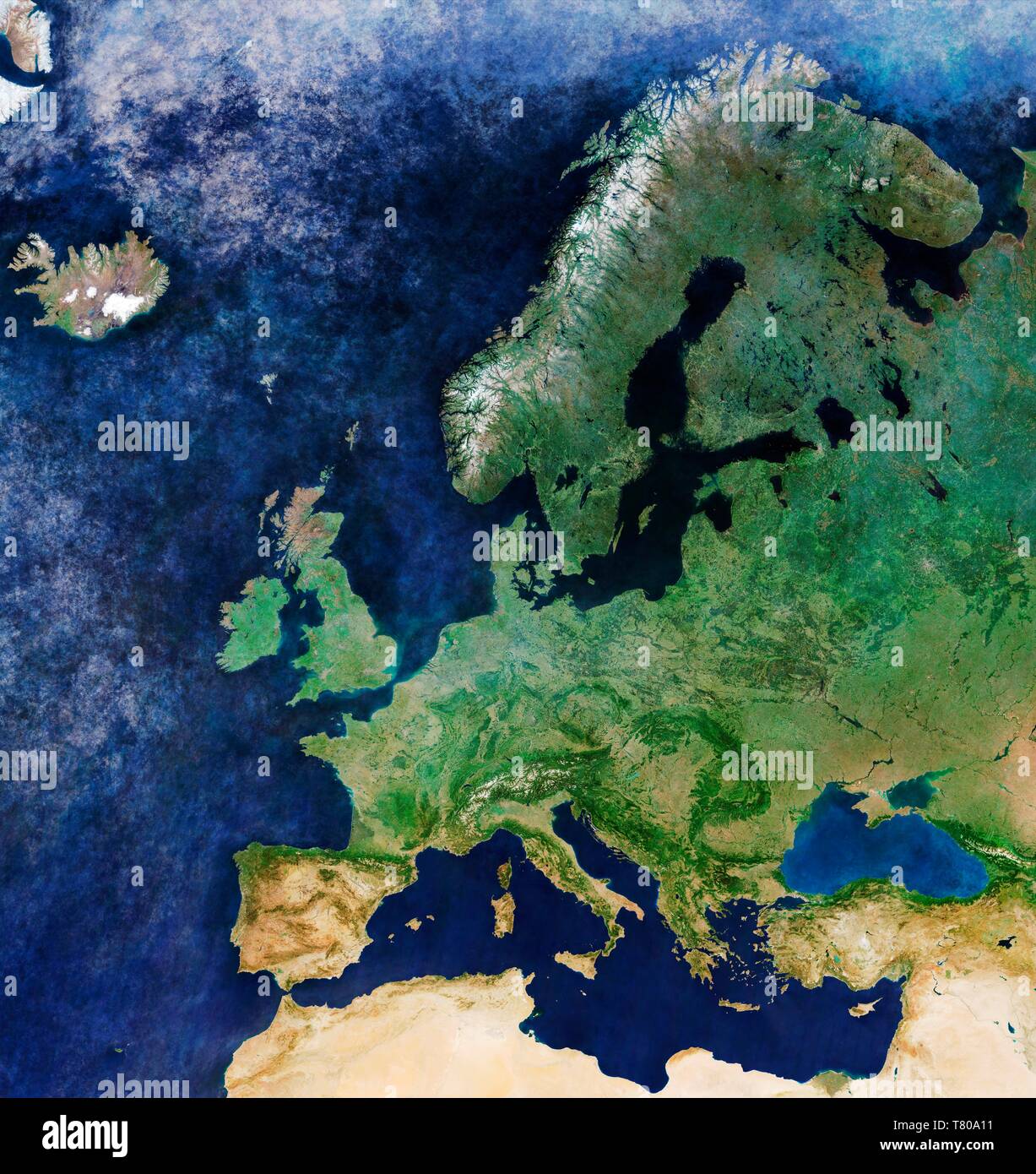 Albania Satellite Image High Resolution Stock Photography and Images ...