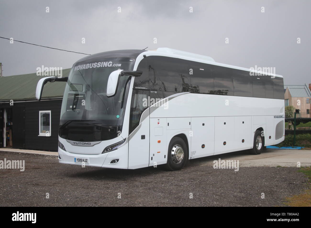 THE FIRST NEW PRODUCTION YUTONG GT12 COACH FOR THE UK WITH NOVABUSSING ...
