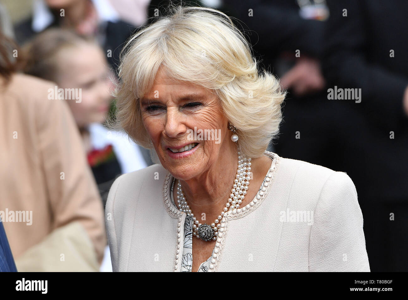Camilla duchess of cornwall portrait hi-res stock photography and ...