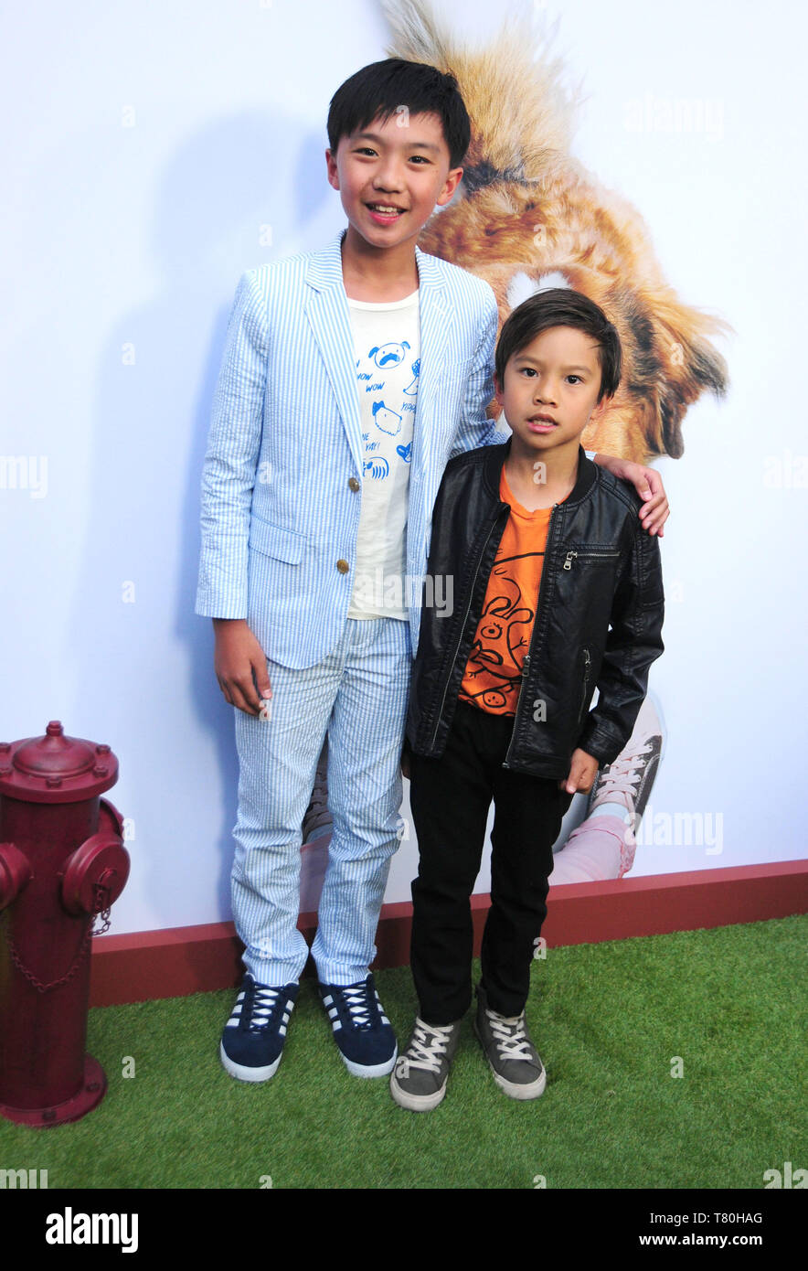 Los Angeles, California, USA 9th May 2019 Actor Ian Chen and brother ...