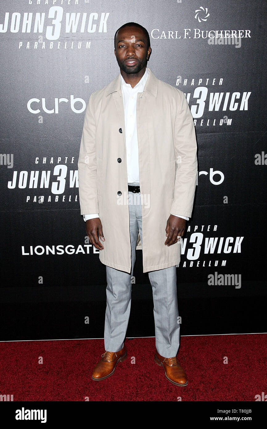 Brooklyn, USA. 9 May, 2019. Jamie Hector at the JOHN WICK: CHAPTER 3 ...