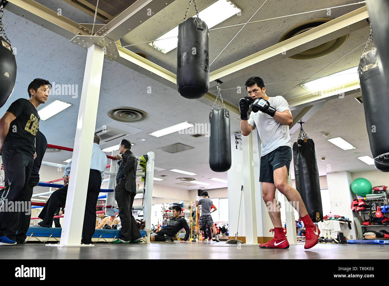 (R-L) Ryota Murata, Sendai Tanaka, MAY 9, 2019 - Boxing : Ryota Murata ...