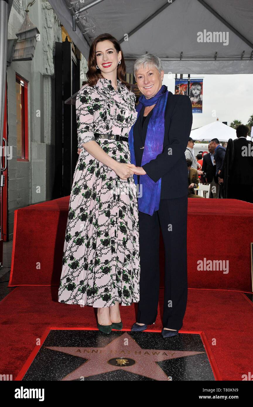 Los Angeles, California, USA. 9th May, 2019. Anne Hathaway, Kate ...