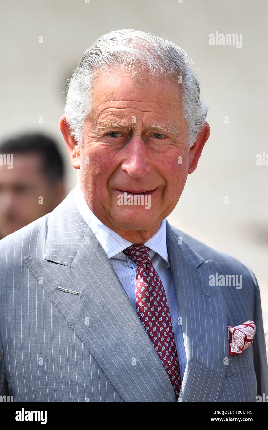 Glonn, Deutschland. 10th May, 2019. Prince Charles, single image ...