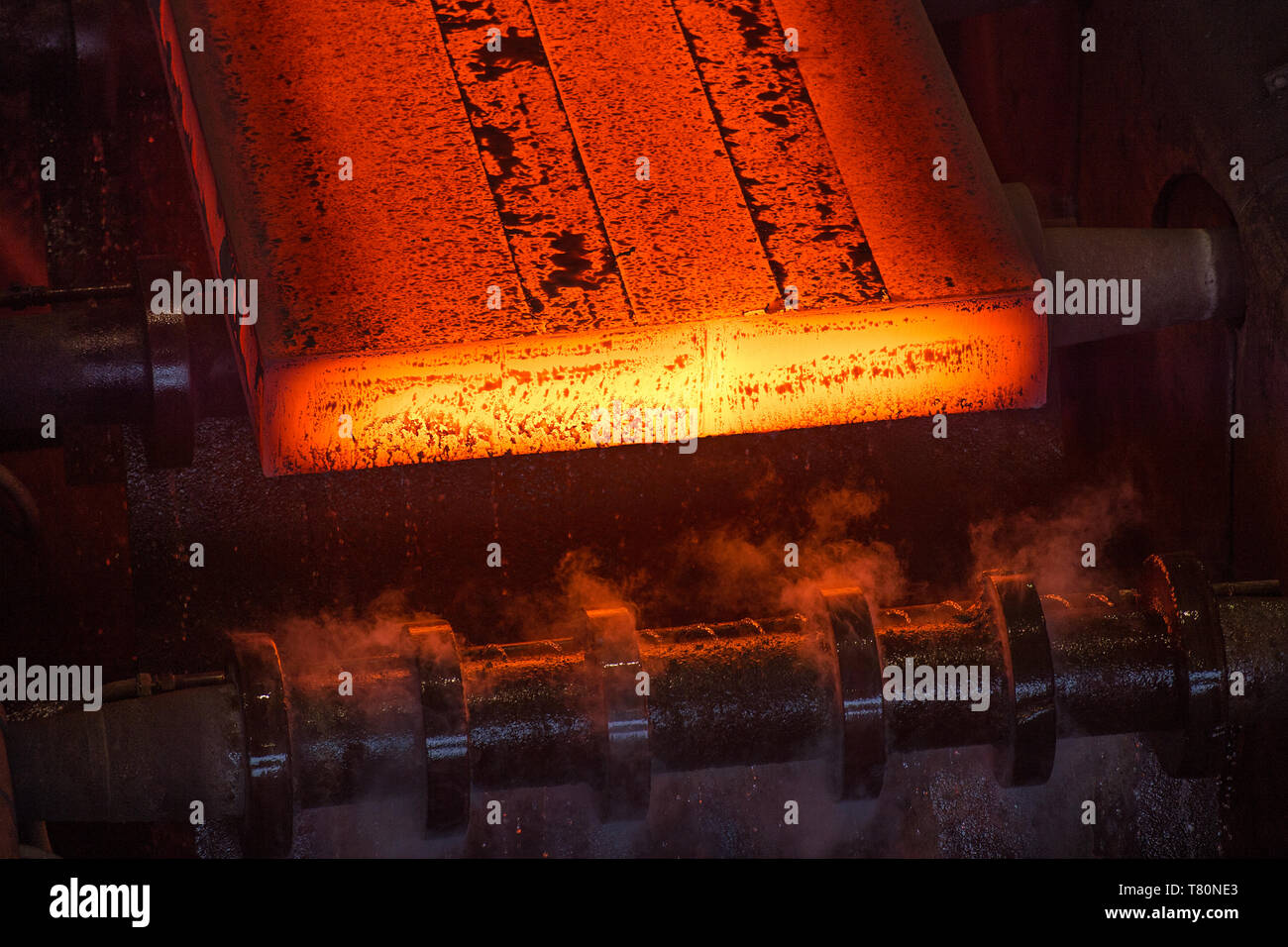 Steel slab cut works hi-res stock photography and images - Alamy