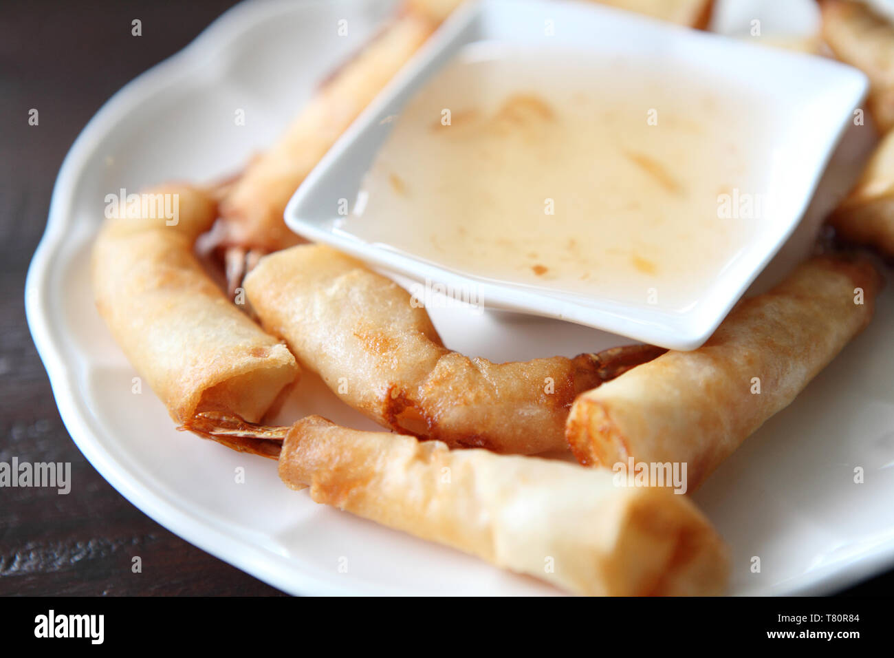 Chinese egg roll hi-res stock photography and images - Alamy