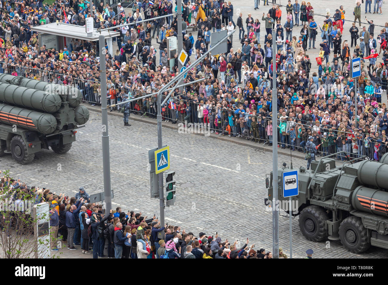 Victory parade in Moscow on 9 May 2019 Stock Photo - Alamy