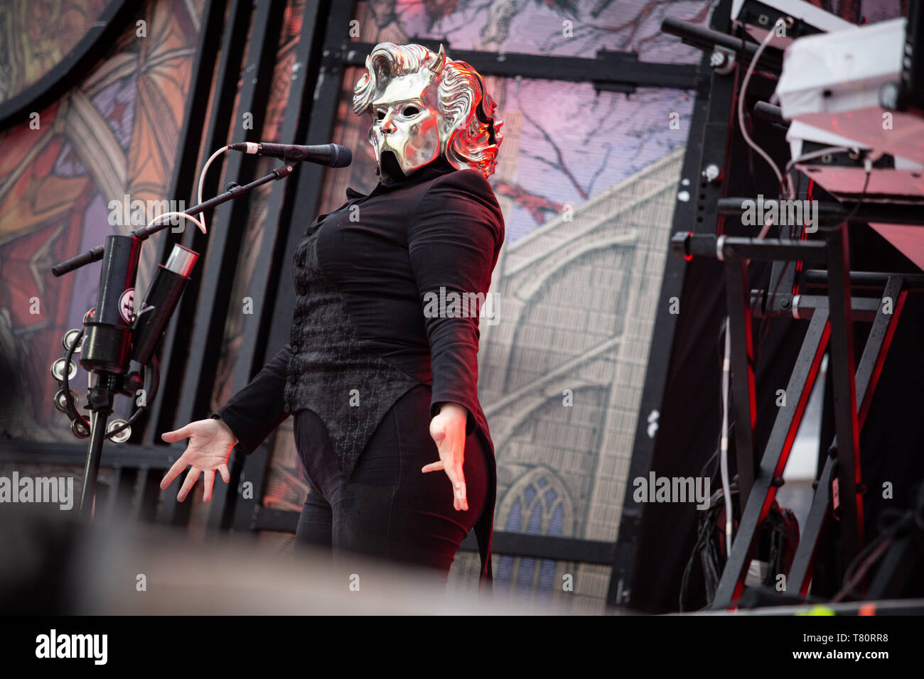 Milano, 8th of May. Ghost performs live @ Ippodromo snai del galoppo ...