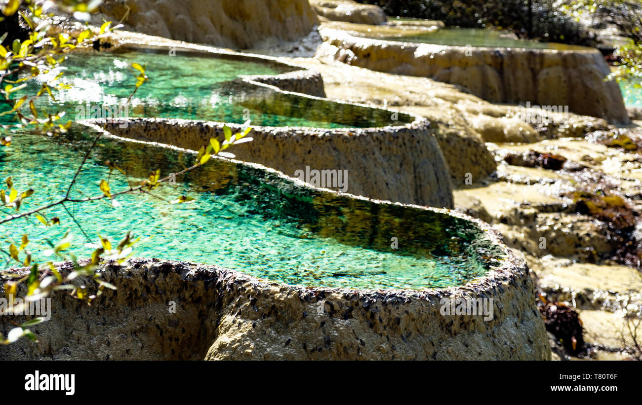 Emerald pools waterfall hi-res stock photography and images - Alamy