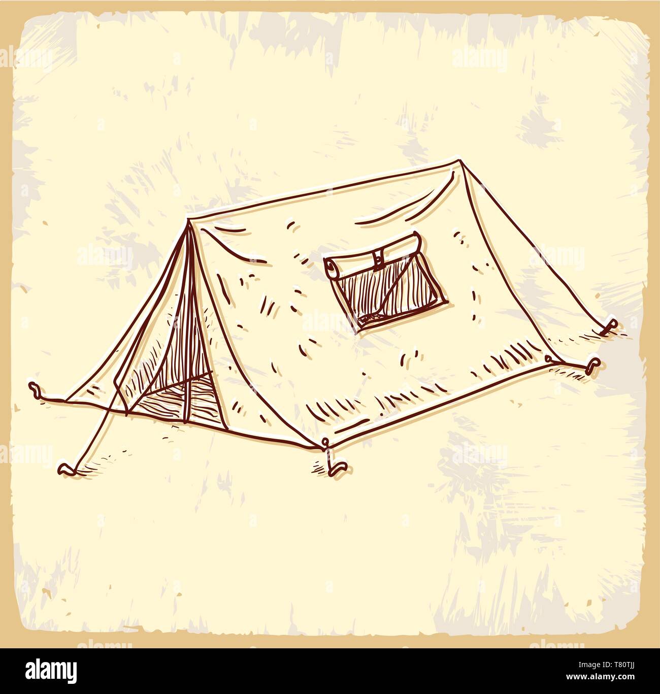 Vector set of camping icons Stock Vector Image & Art - Alamy