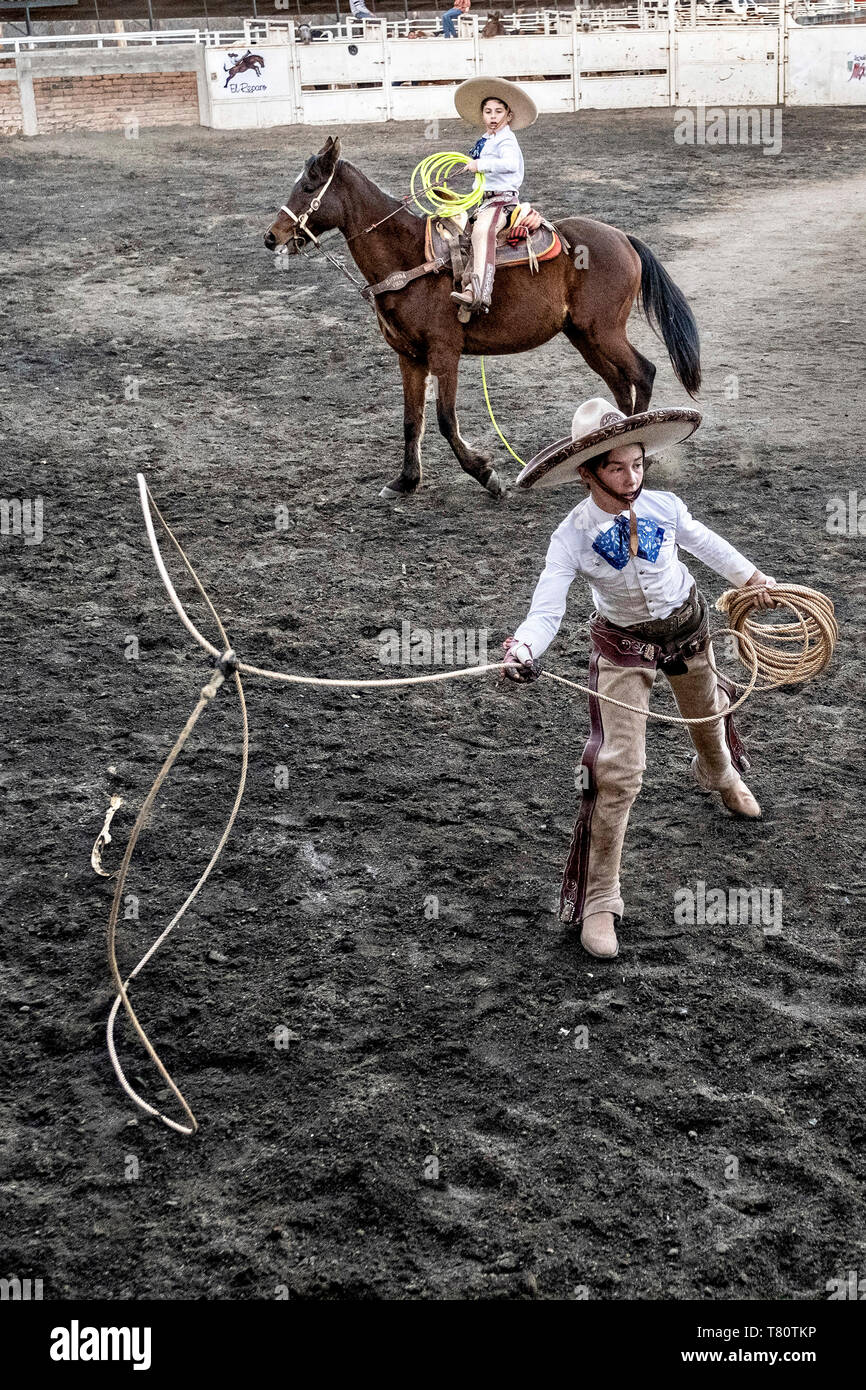 Young Juan Franco from the legendary Franco family of Charro champions ...