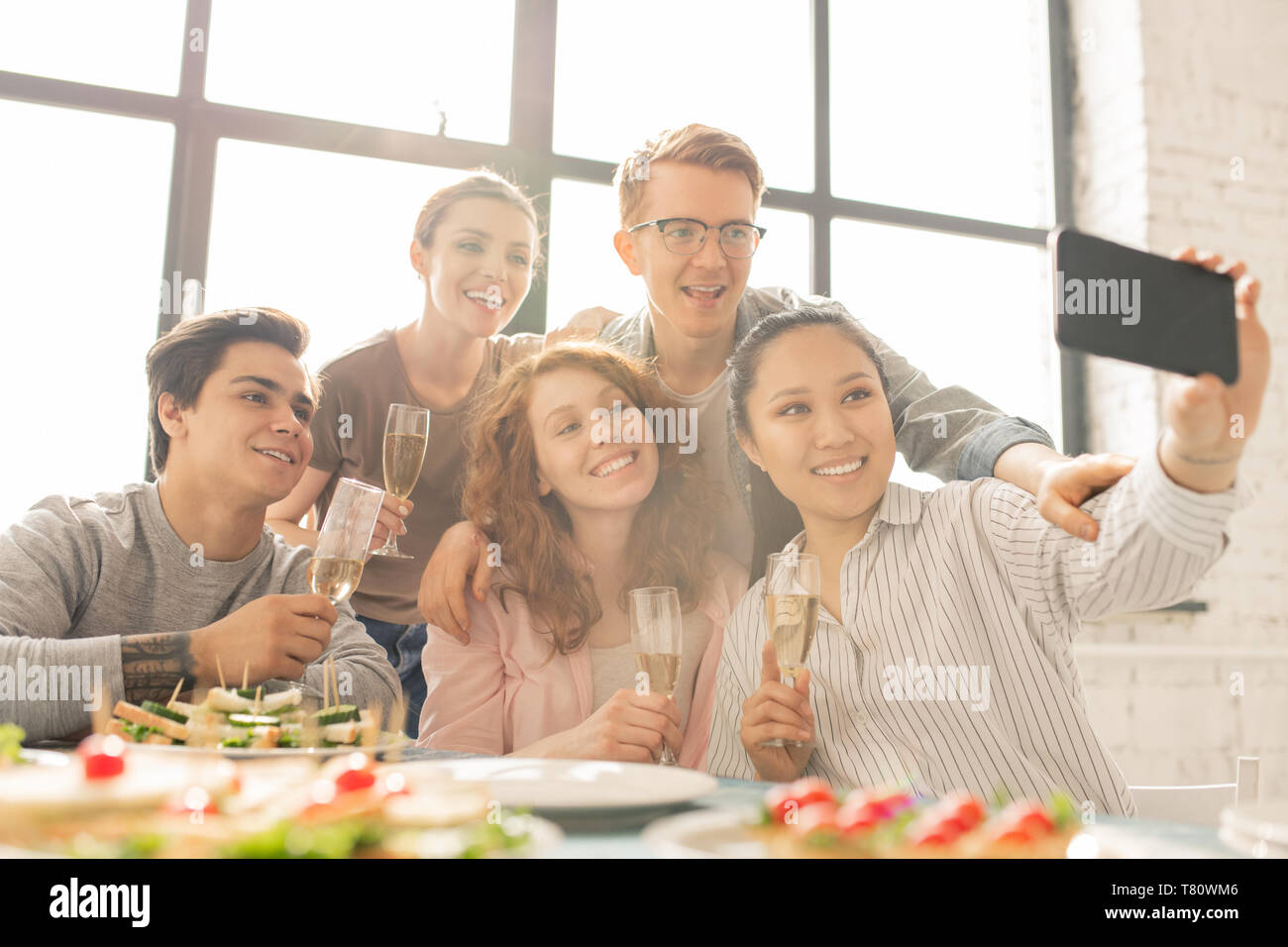 Millennial party hi-res stock photography and images - Alamy