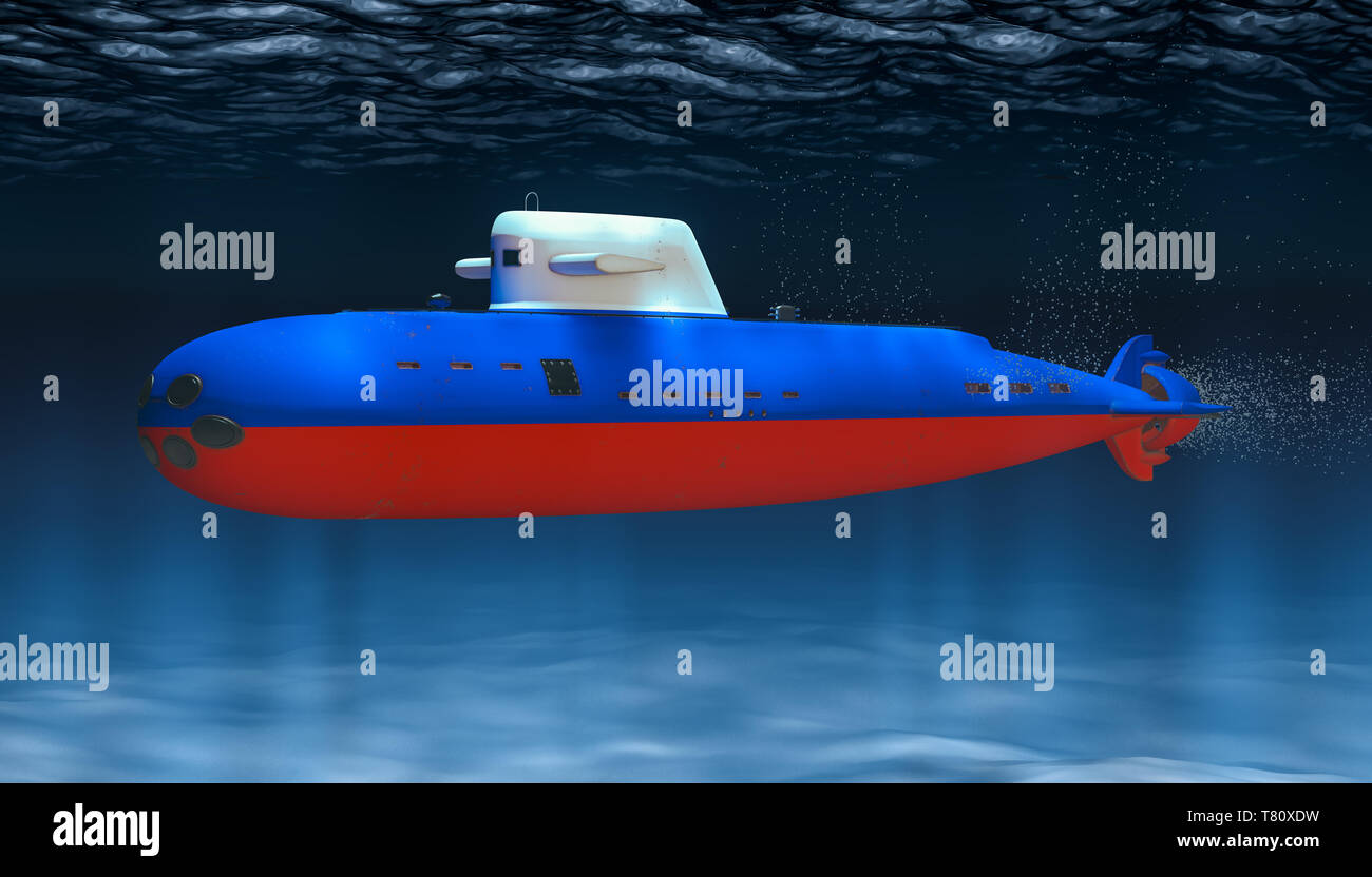 Russian submarine underwater hi-res stock photography and images - Alamy