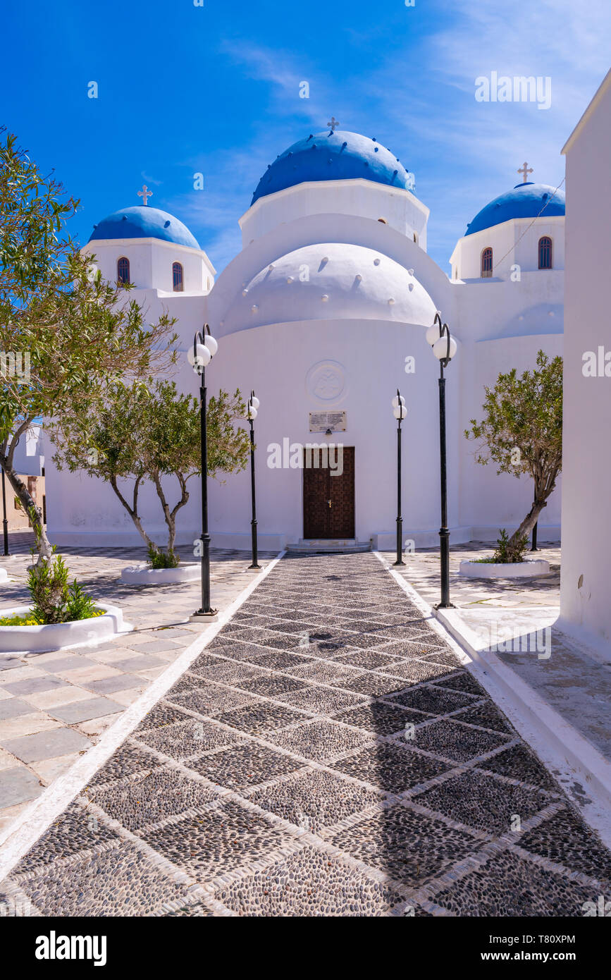 Church of the holy cross perissa hi-res stock photography and images ...