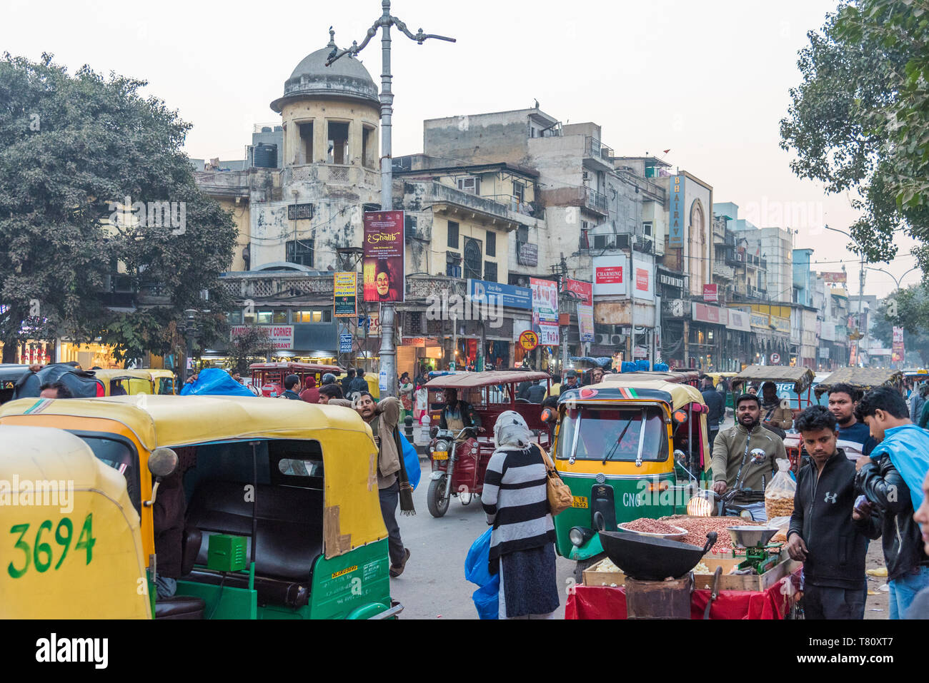 Chandni Chowk street market, New Delhi, India, Asia Stock Photo - Alamy