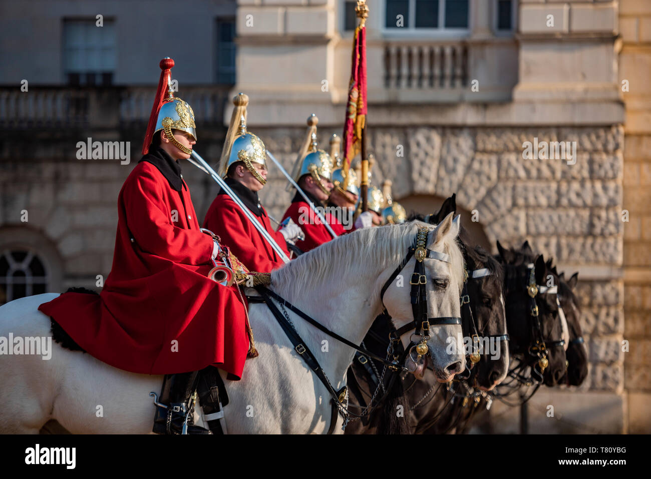 Side view group people uniform hi-res stock photography and images - Alamy
