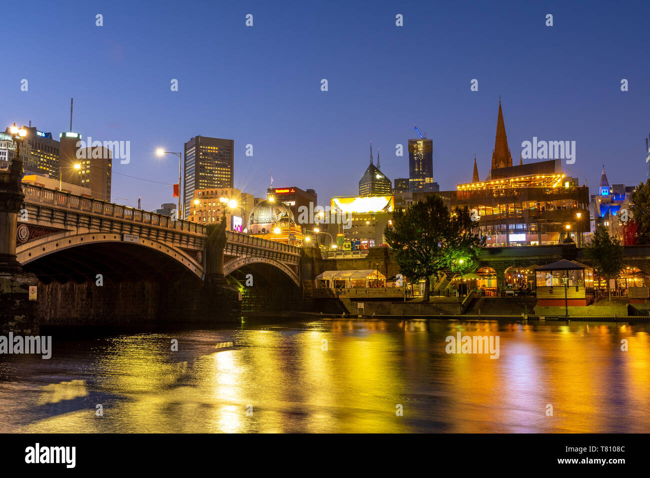 Melbourne bridge hi-res stock photography and images - Alamy