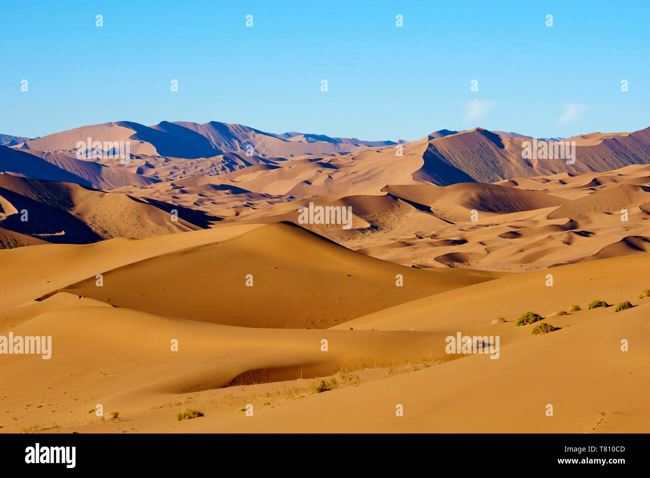 Badain Jaran Desert, Gobi Desert, Inner Mongolia, China, Asia Stock ...