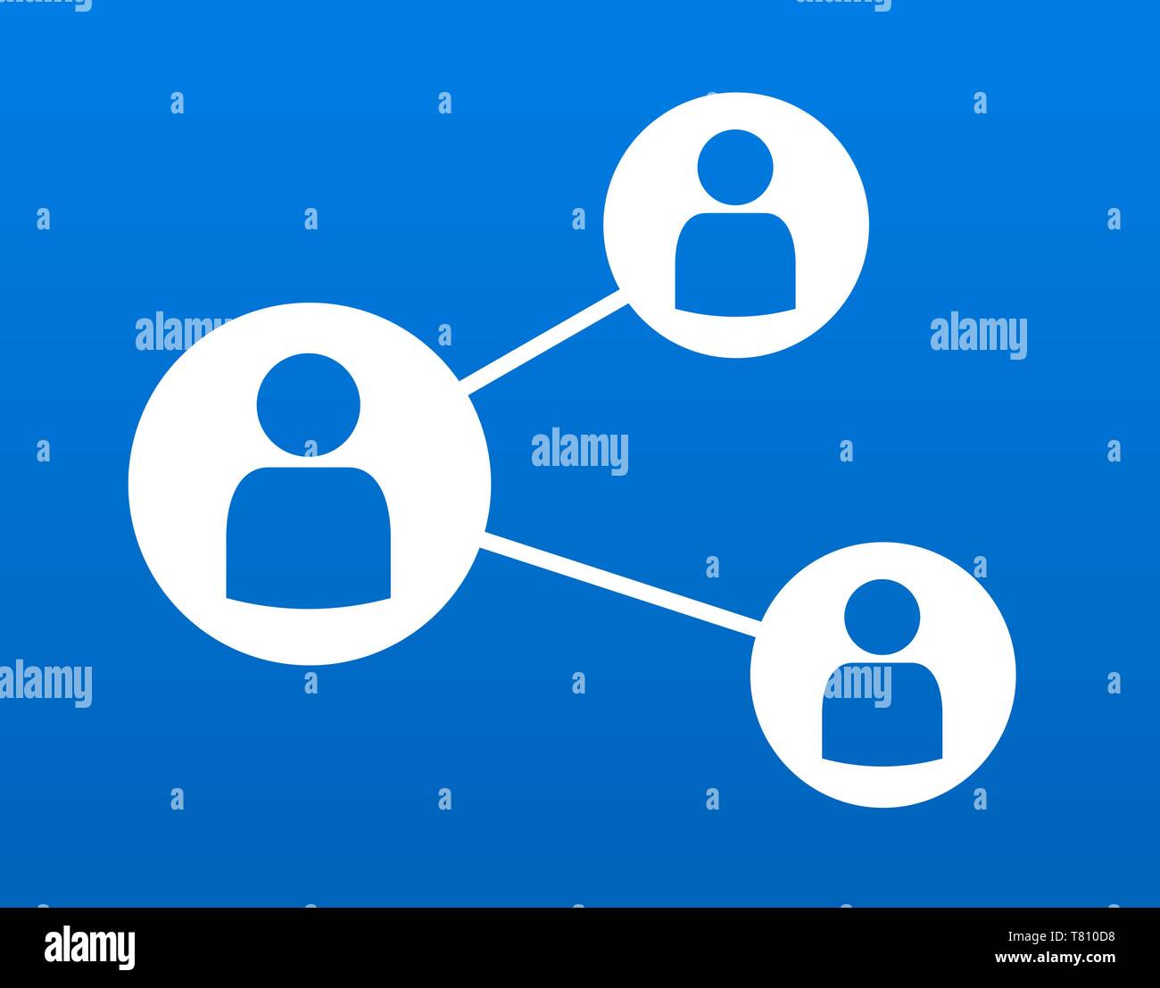 Social sharing icon Stock Vector Images - Alamy