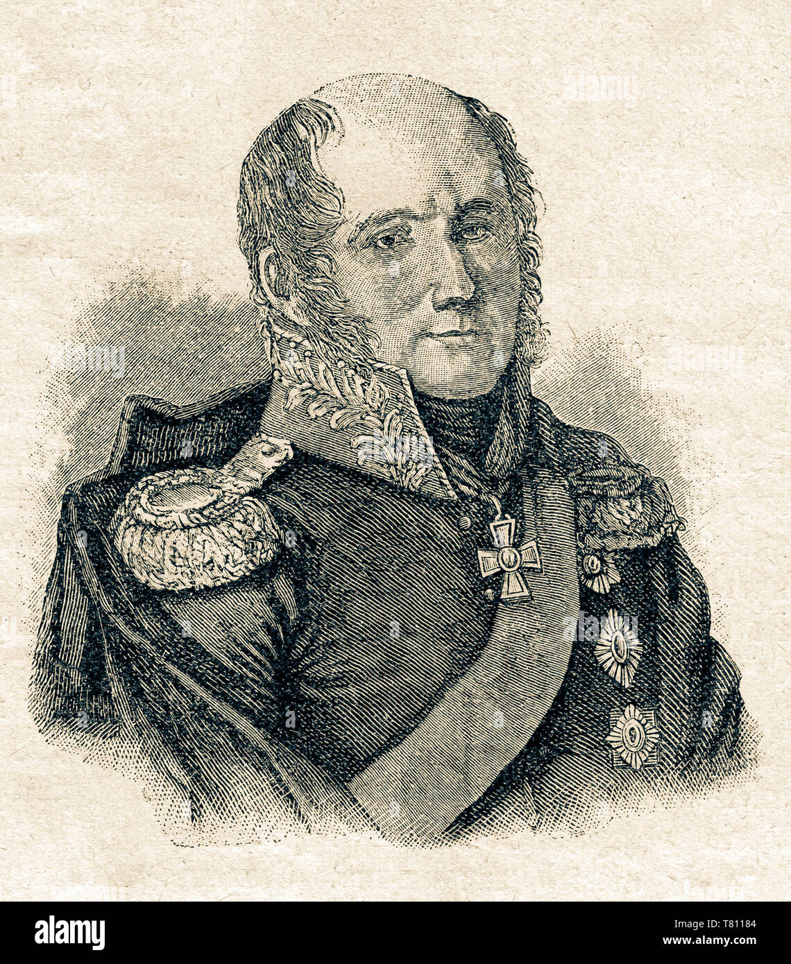 A famous Russian commander, Prince Barclay de Tolly was a hero of the ...