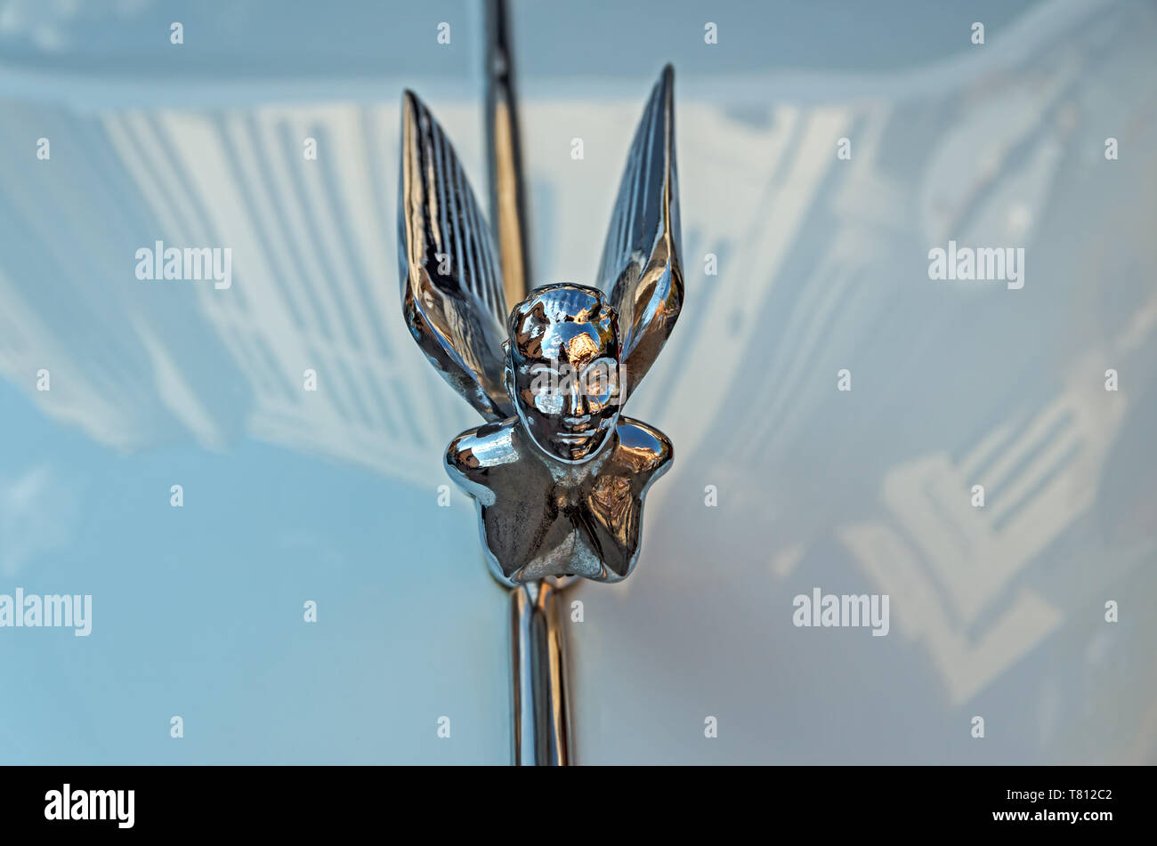 Flying lady logo hi-res stock photography and images - Alamy