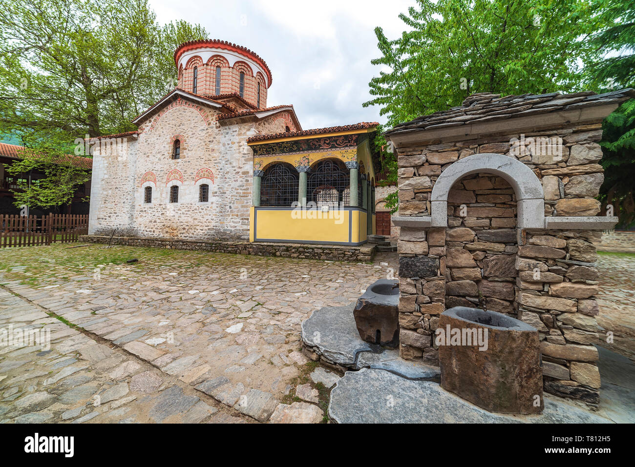 Church in Medieval Bachkovo Monastery Dormitory of the Mother of God ...