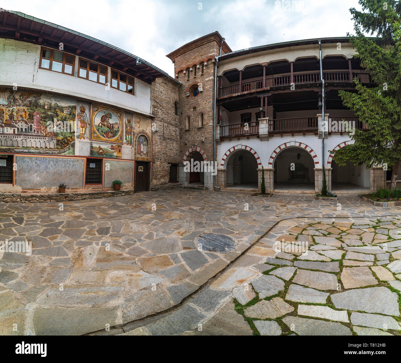 Church in Medieval Bachkovo Monastery Dormitory of the Mother of God ...