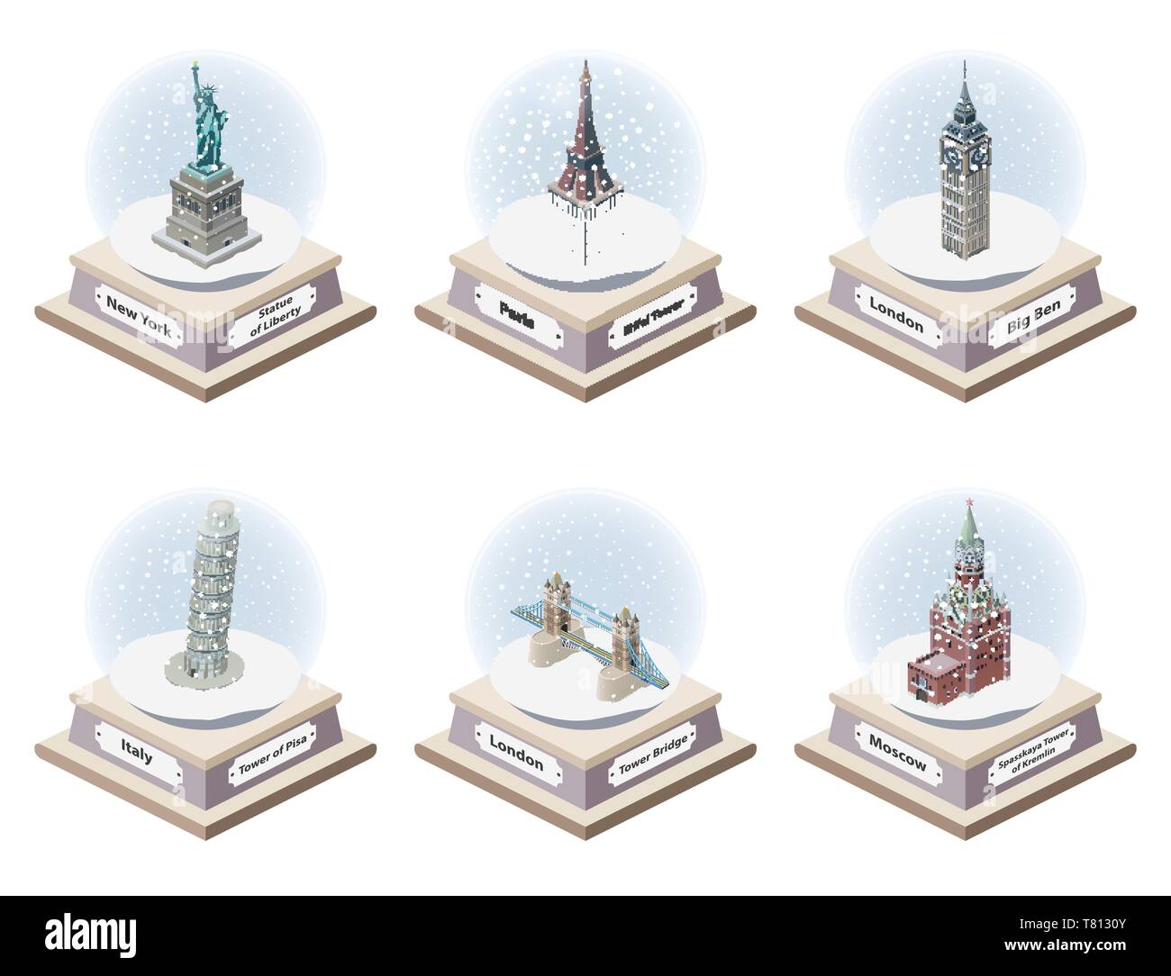 Snow globe new york hi-res stock photography and images - Alamy