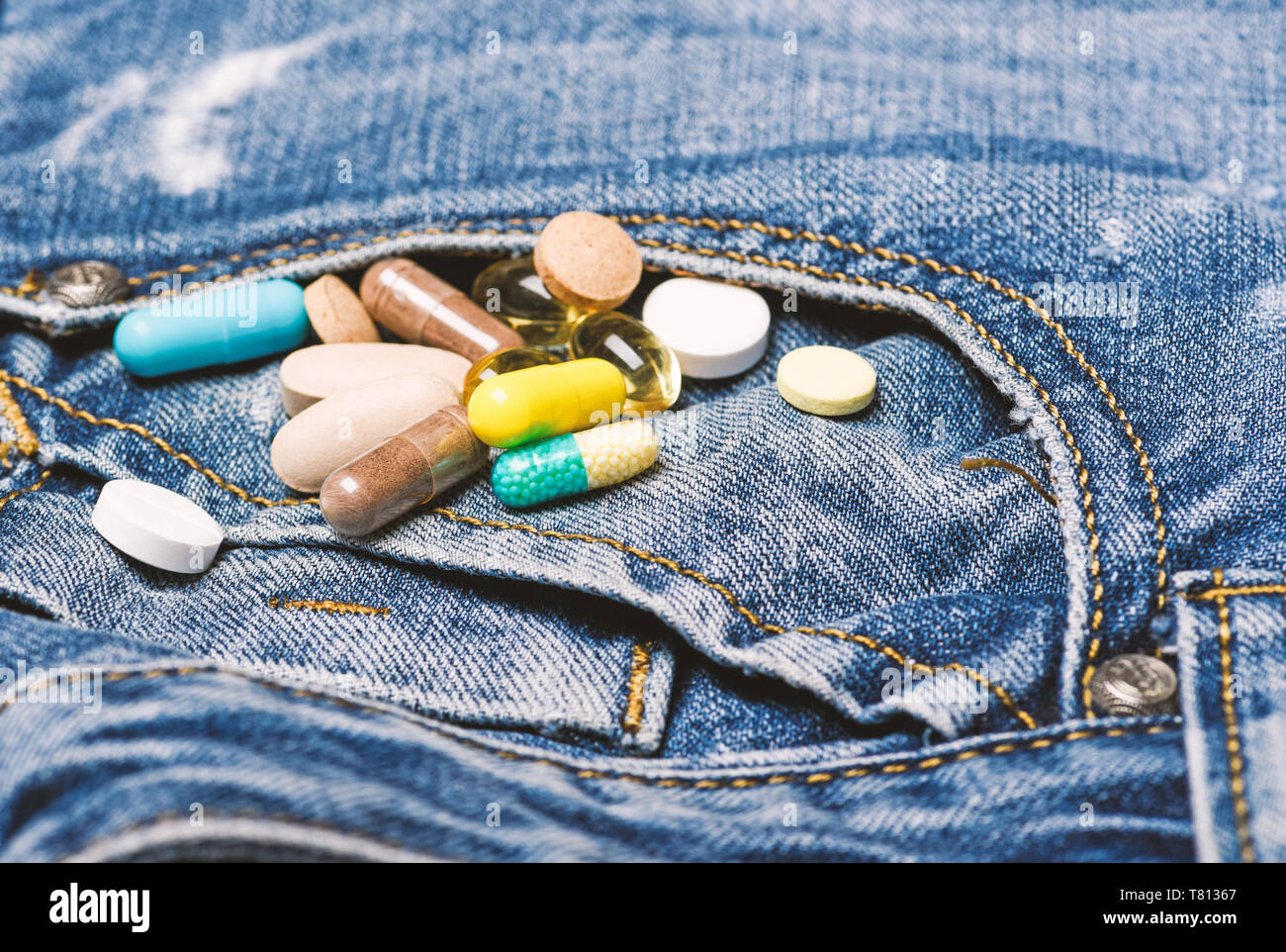 Pill pocket hi-res stock photography and images - Alamy