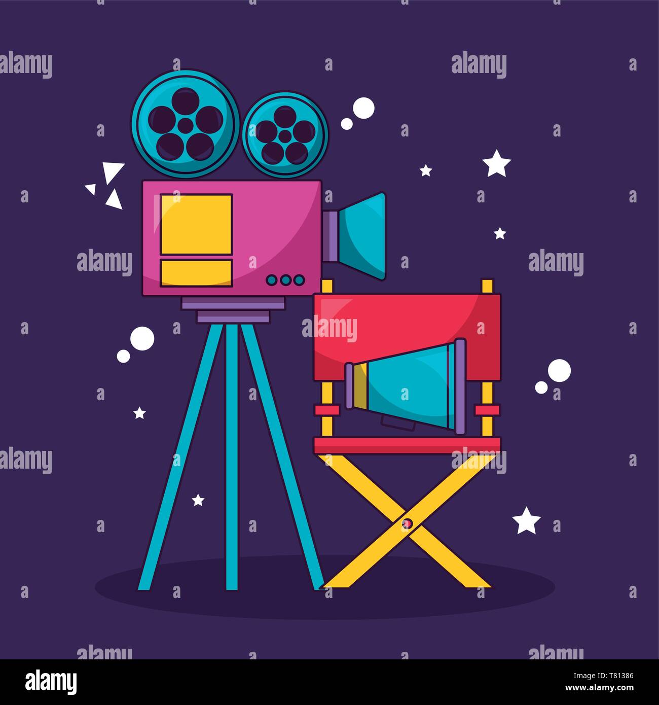cinema movie design Stock Vector Image & Art - Alamy