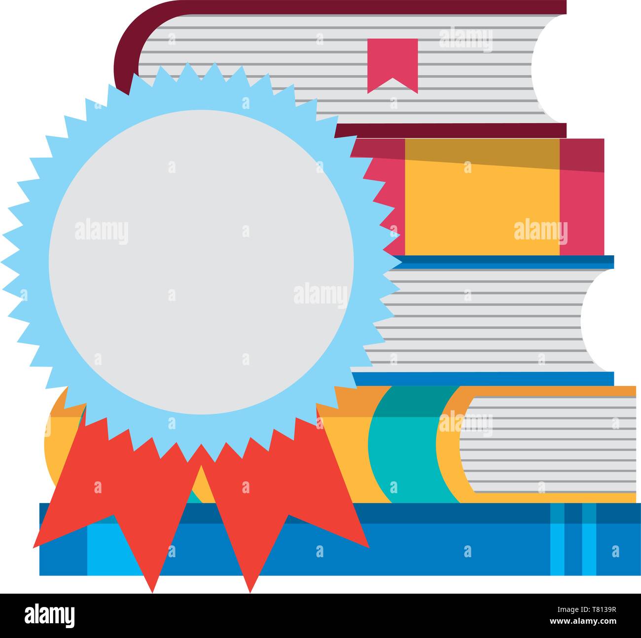 school books stacked Stock Vector Image & Art - Alamy