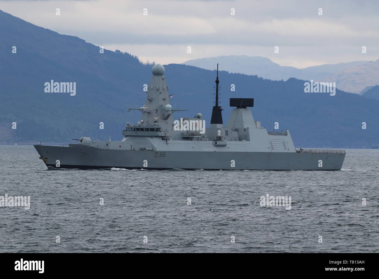HMS Defender (D36), a Daring-class (Type 45) destroyer operated by the ...