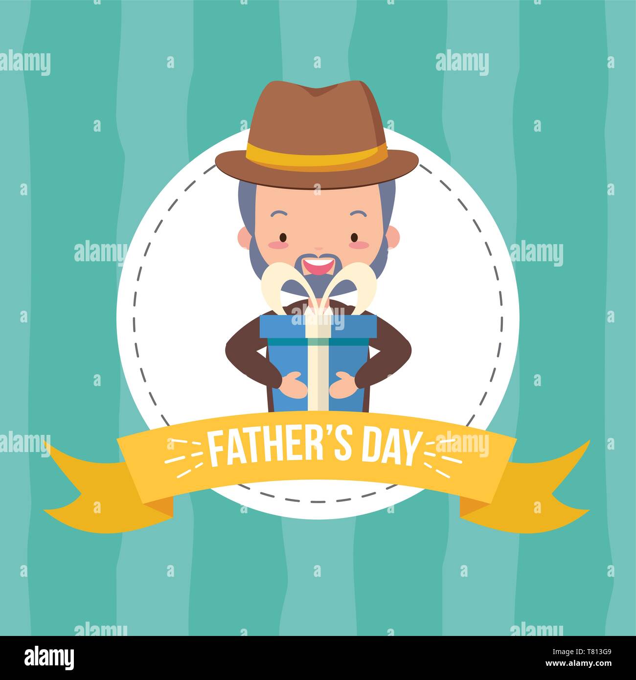 Happy Fathers Day Stock Vector Image And Art Alamy