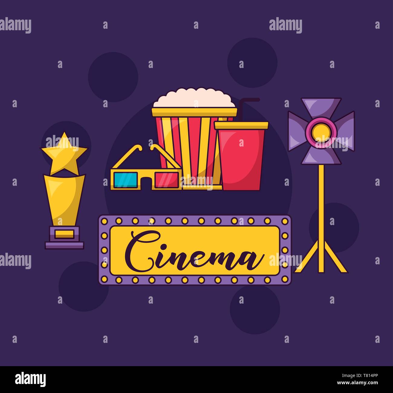 cinema movie design Stock Vector Image & Art - Alamy