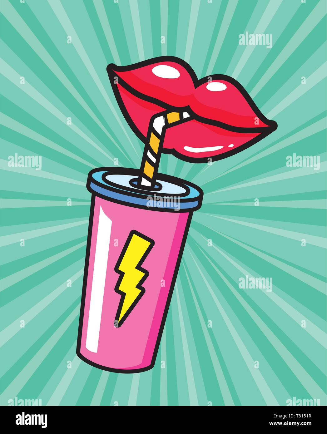 pop art elements Stock Vector Image & Art - Alamy