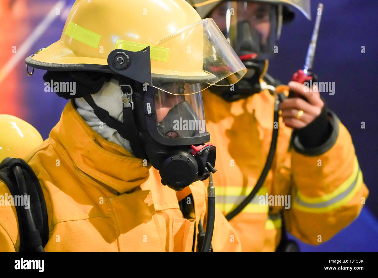 Fireman On His Duty Stock Photos & Fireman On His Duty Stock Images - Alamy