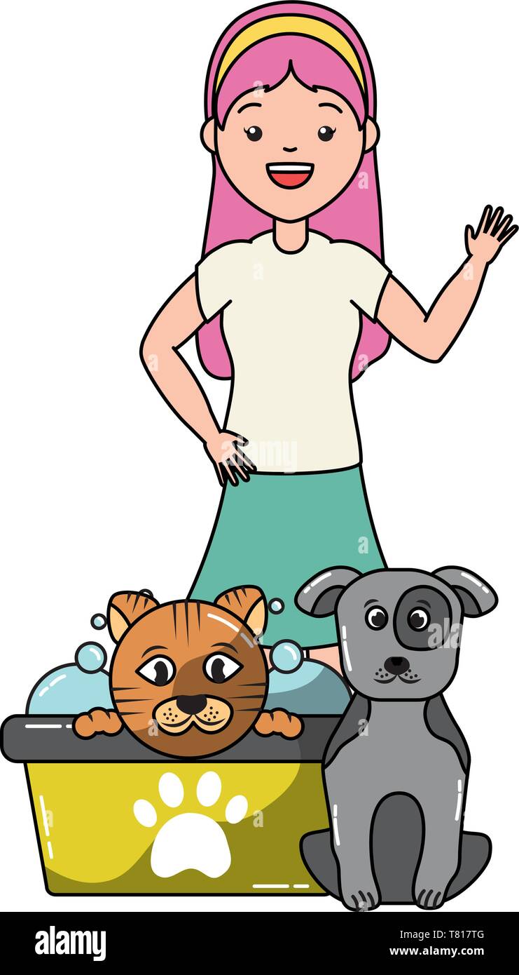Barber animals Stock Vector Images - Alamy