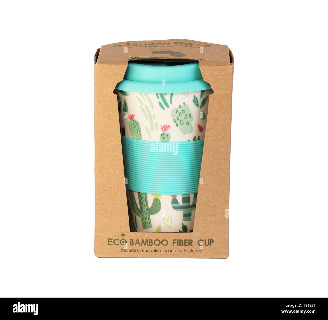 Re-usable Bamboo pulp coffee cup to replace the use and throw non ...