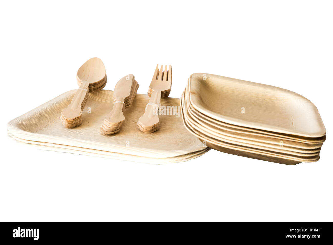 Disposable, compostable, eco friendly, environment friendly wooden palm ...