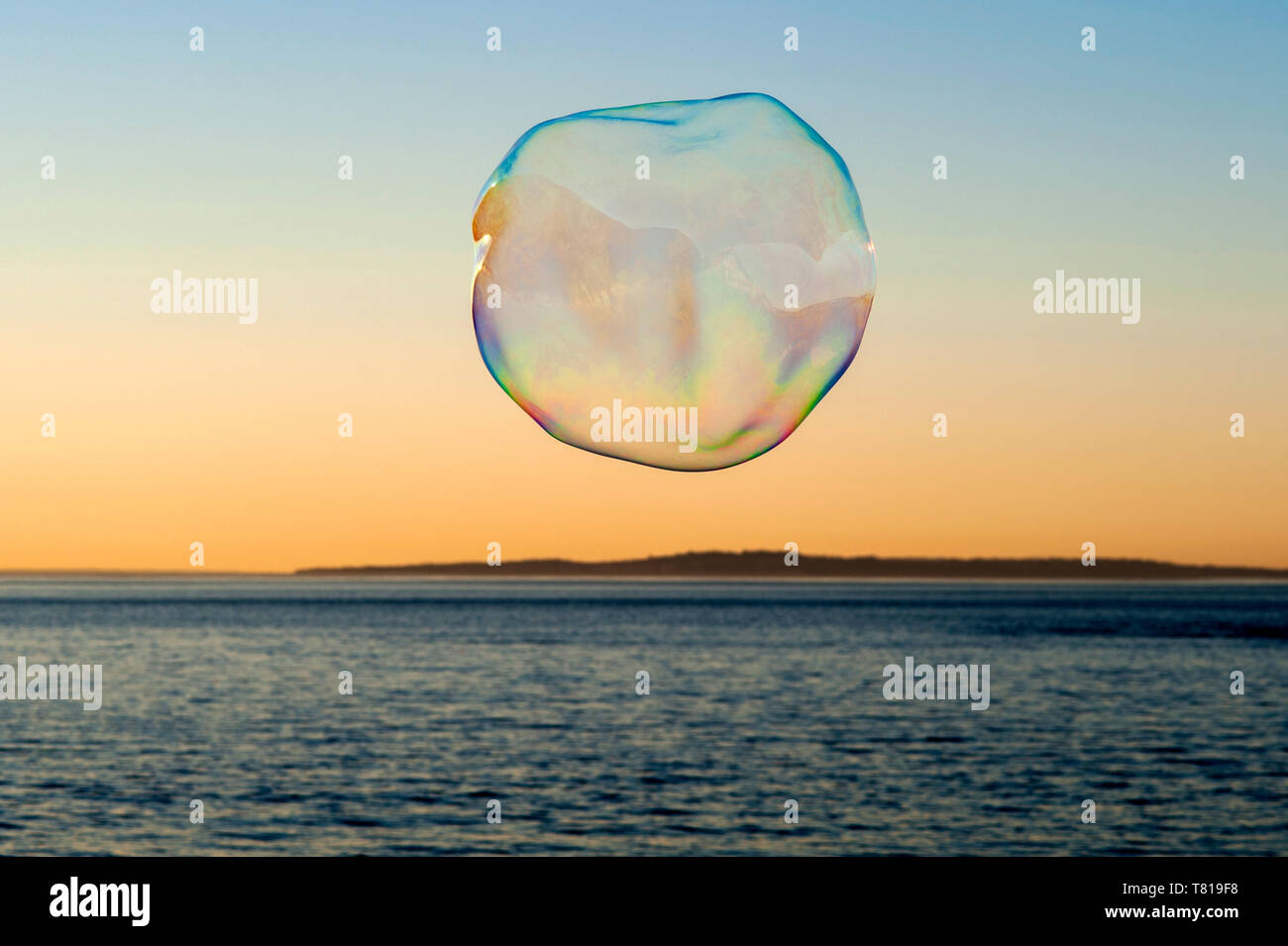 Large Bubbles At Sunset Bubble Sunset Images Free Download On