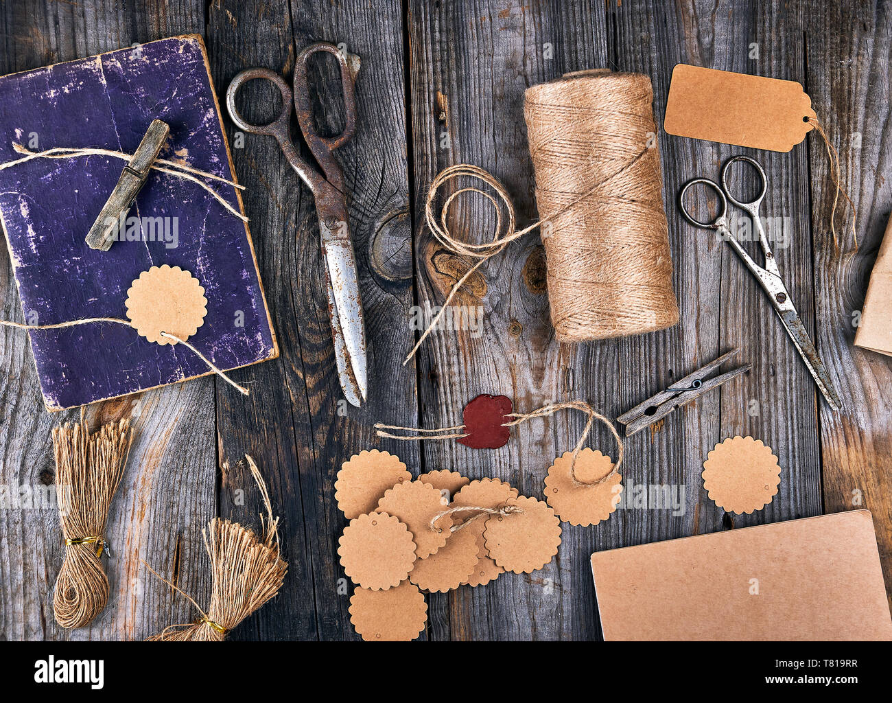 Handicrafts background hi-res stock photography and images - Alamy