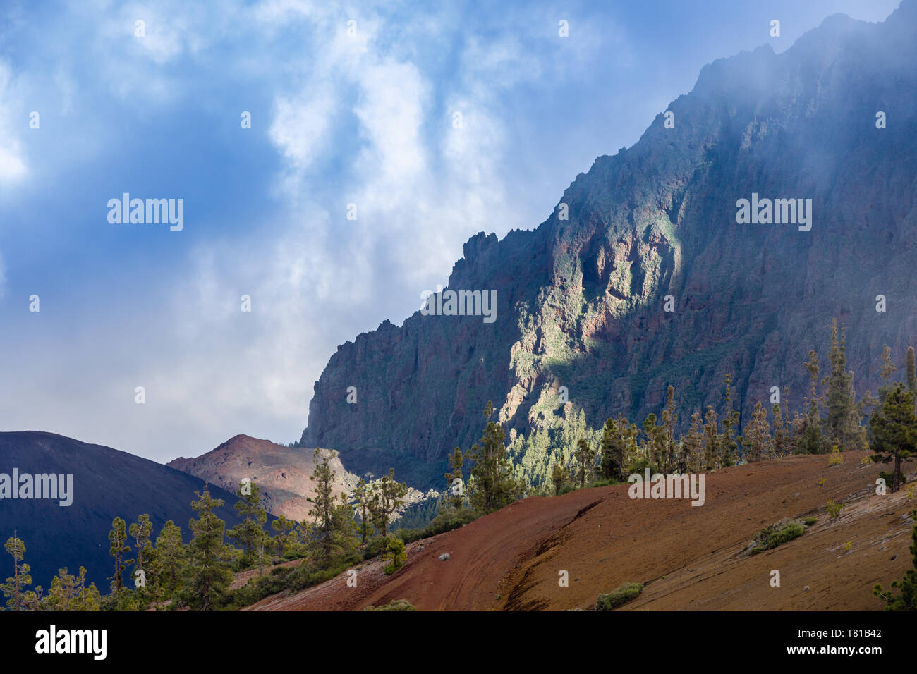Spring volcanic mountain hi-res stock photography and images - Alamy