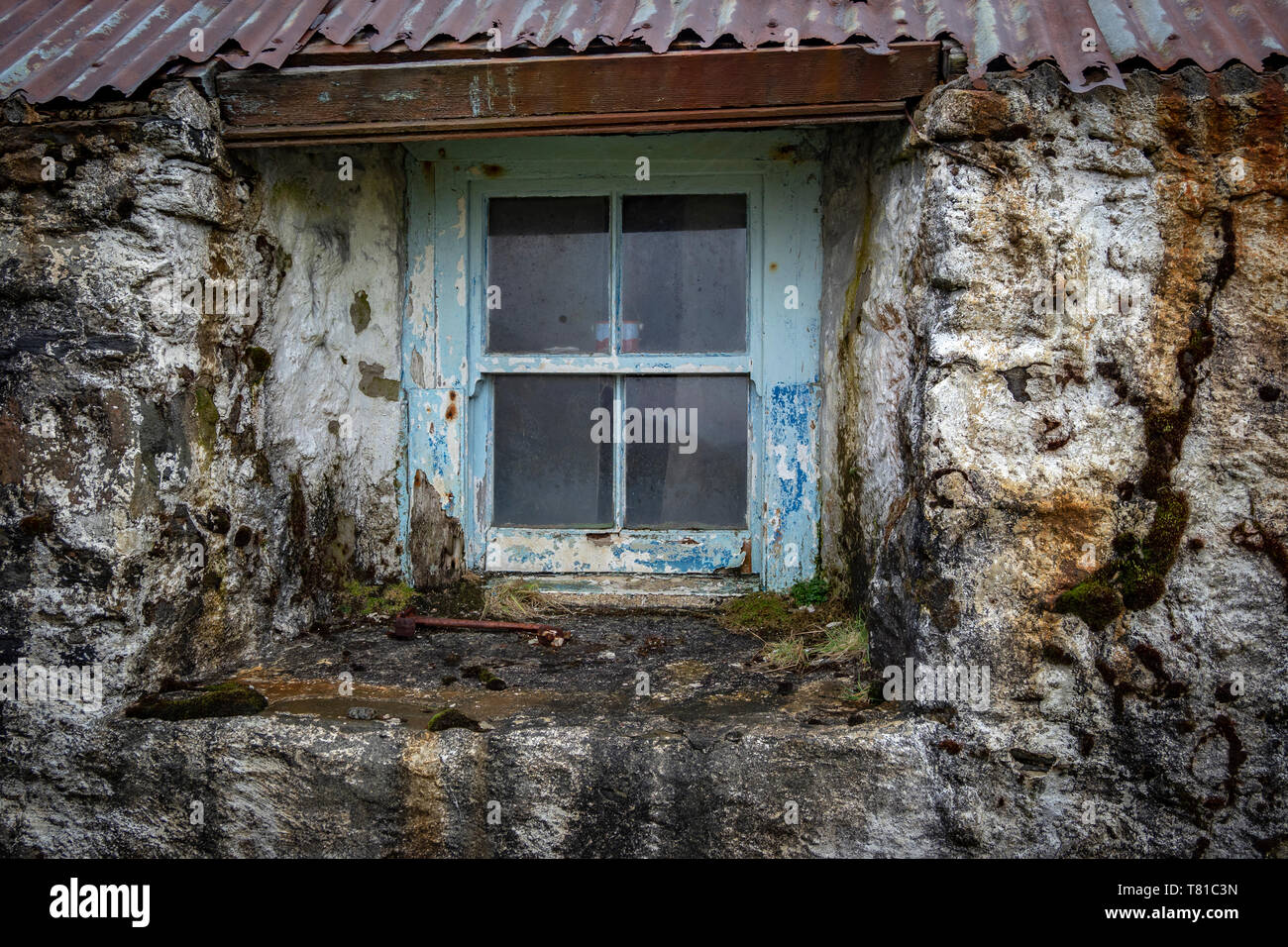 Abandoned Cottage near Quidinish, Cuidhinis, Isle of Harris, Outer ...