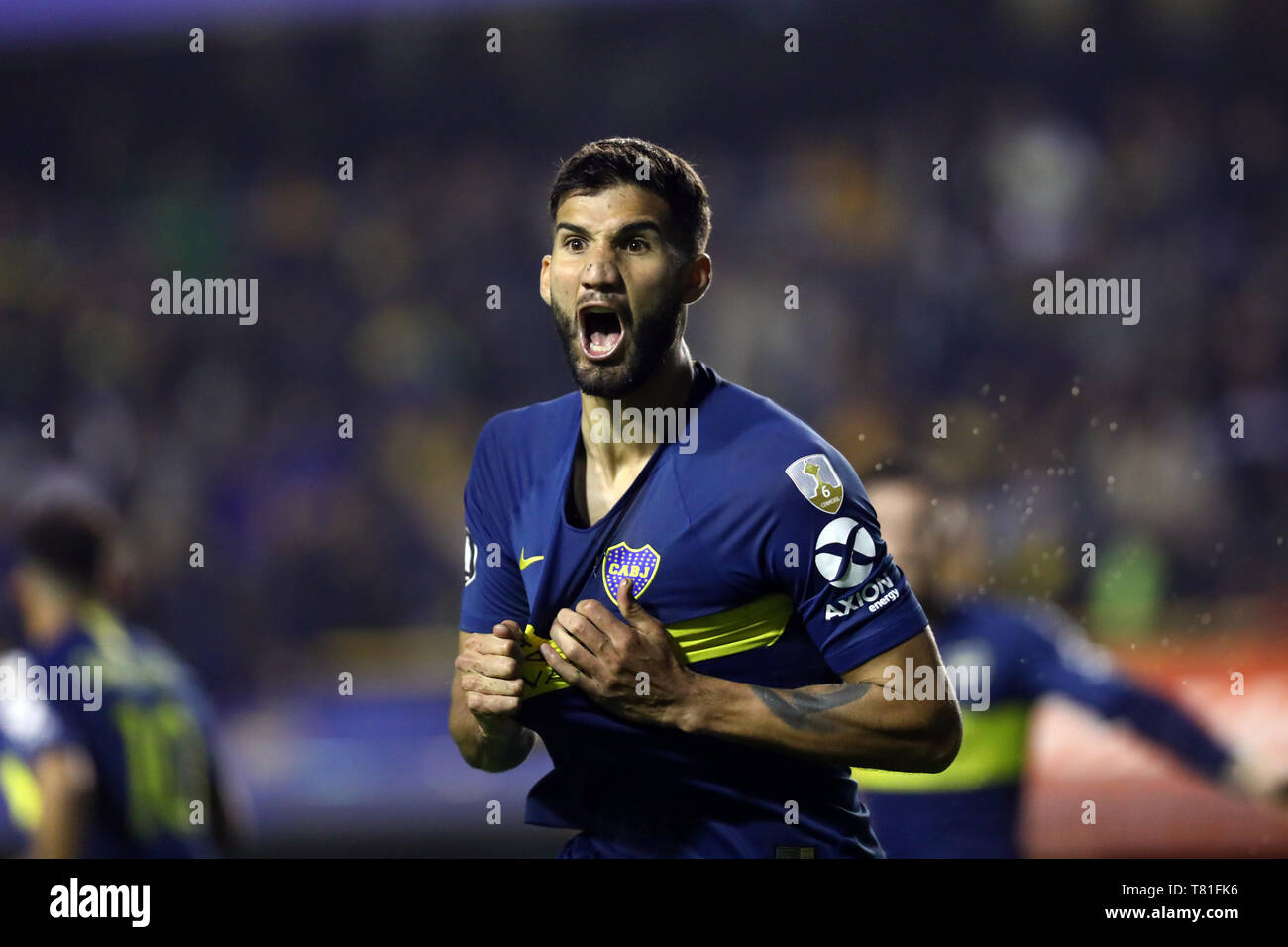 Buenos Aires, Argentina - May 09, 2019: Lisandro Lopez (Boca Juniors ...