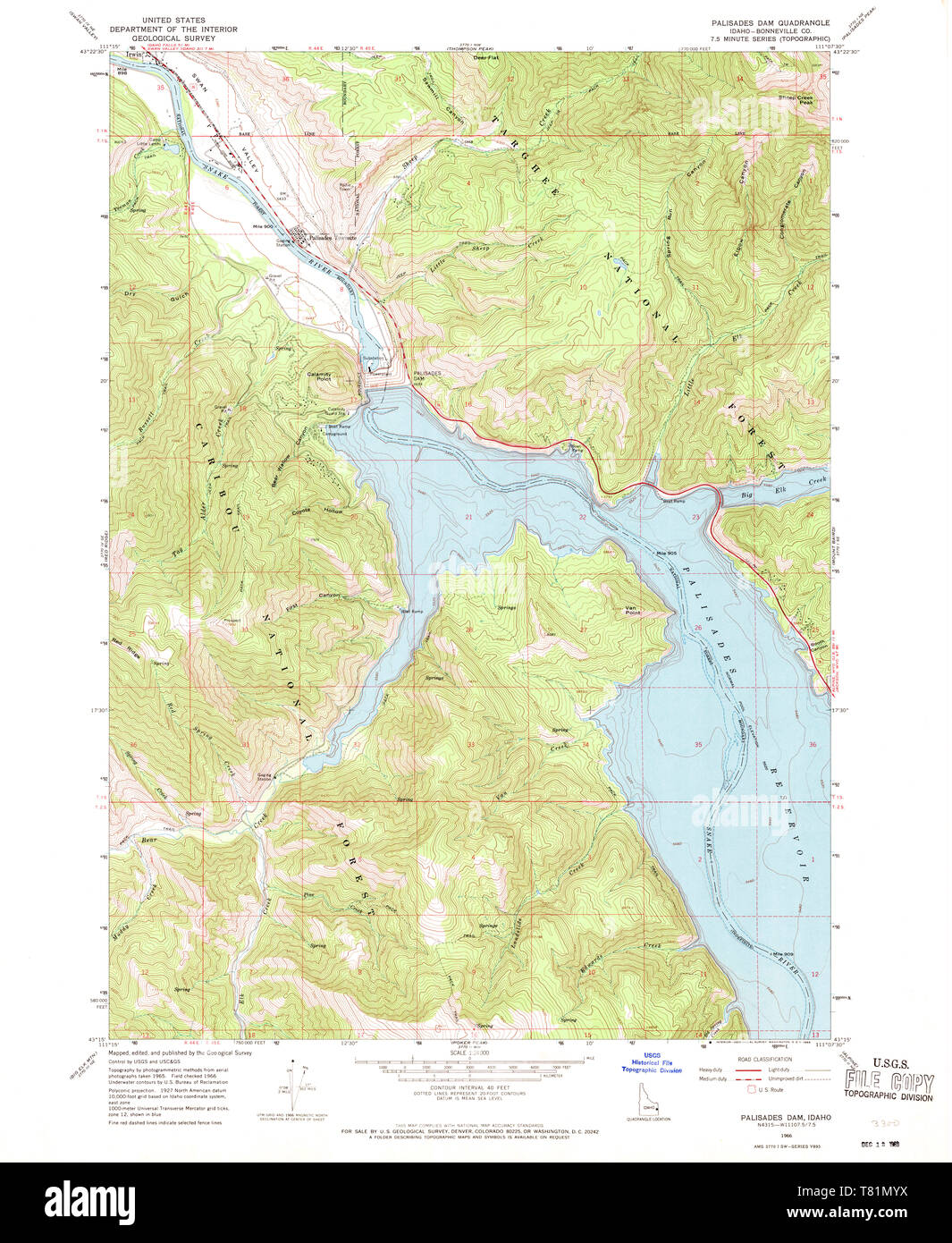 Palisades dam united states hi-res stock photography and images - Alamy